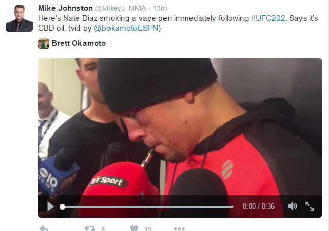 Why Nate Diaz’s Post UFC Vaping May Be OK with the NSAC but not USADA ...